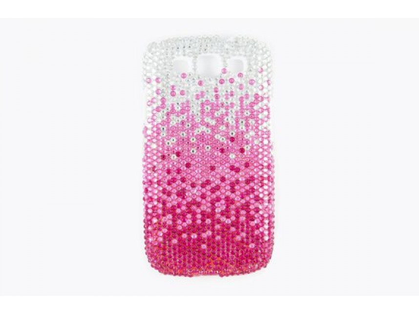 Pink Fade Crystal Galaxy S III Cell Phone Case