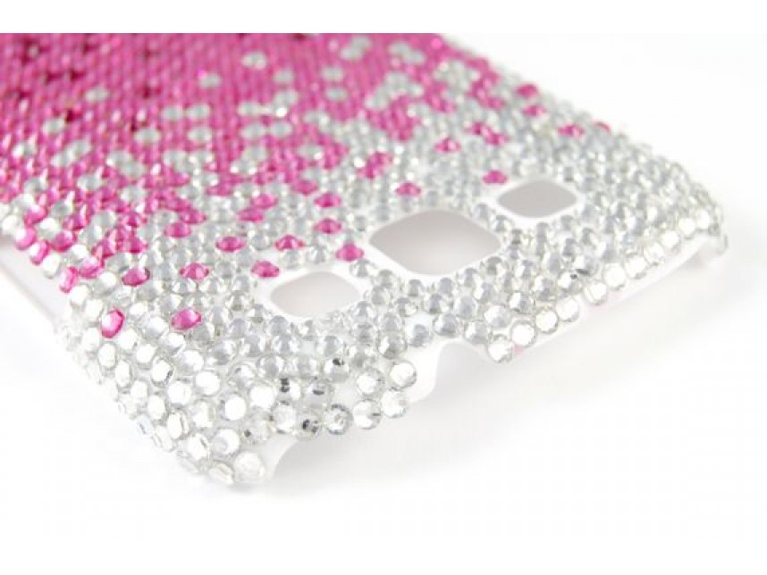 Pink Fade Crystal Galaxy S III Cell Phone Case