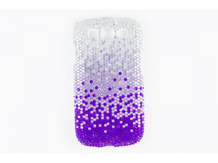 Purple Fade Crystal Galaxy S III Cell Phone Case